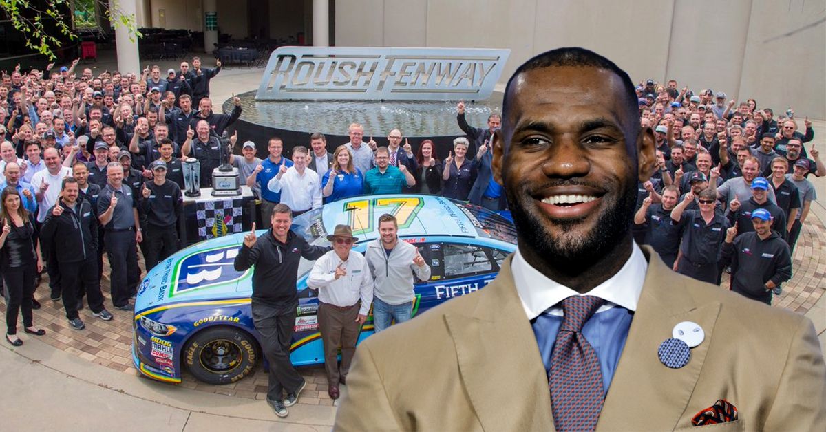LeBron James Scores Ownership Stake In NASCAR’s Roush Fenway Racing LeBron James Scores Ownership Stake In NASCAR’s Roush Fenway Racing