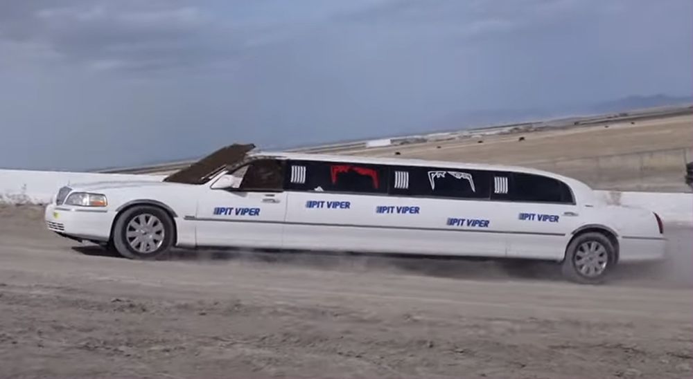 Watch A Limo Sent Hurtling Through This RV At 70 MPH