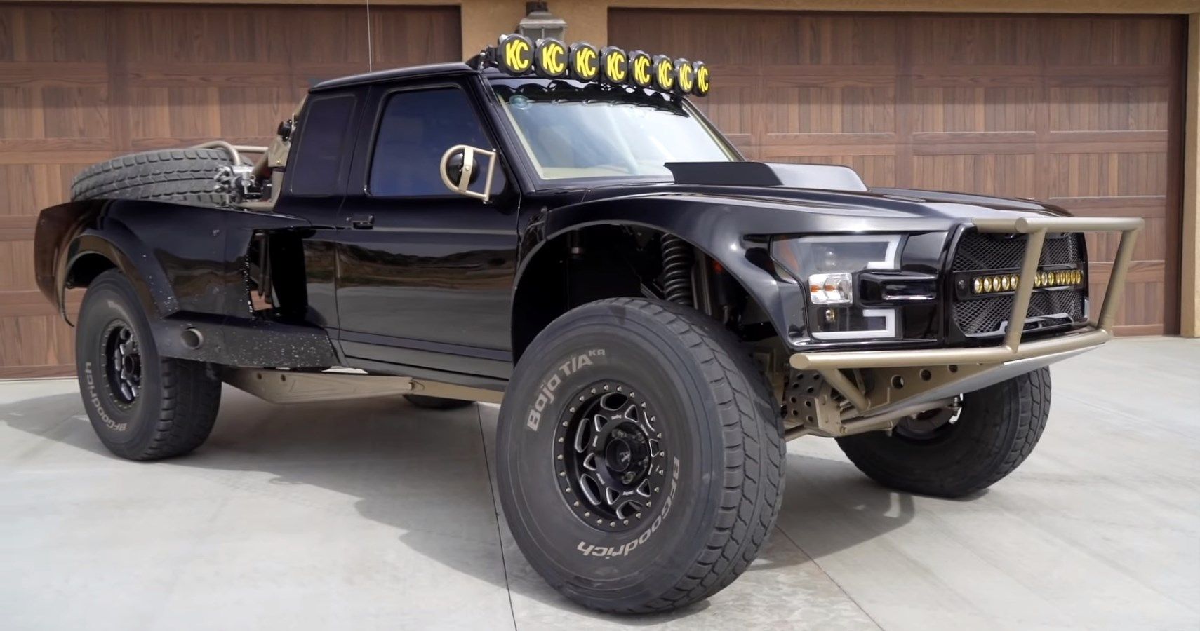 This Big Block Ford Ranger Is A Luxury Off-Roader That Really Gets Some Air