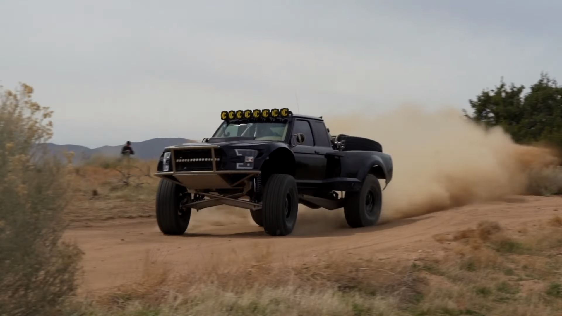 This Big Block Ford Ranger Is A Luxury Off-Roader That Really Gets Some Air