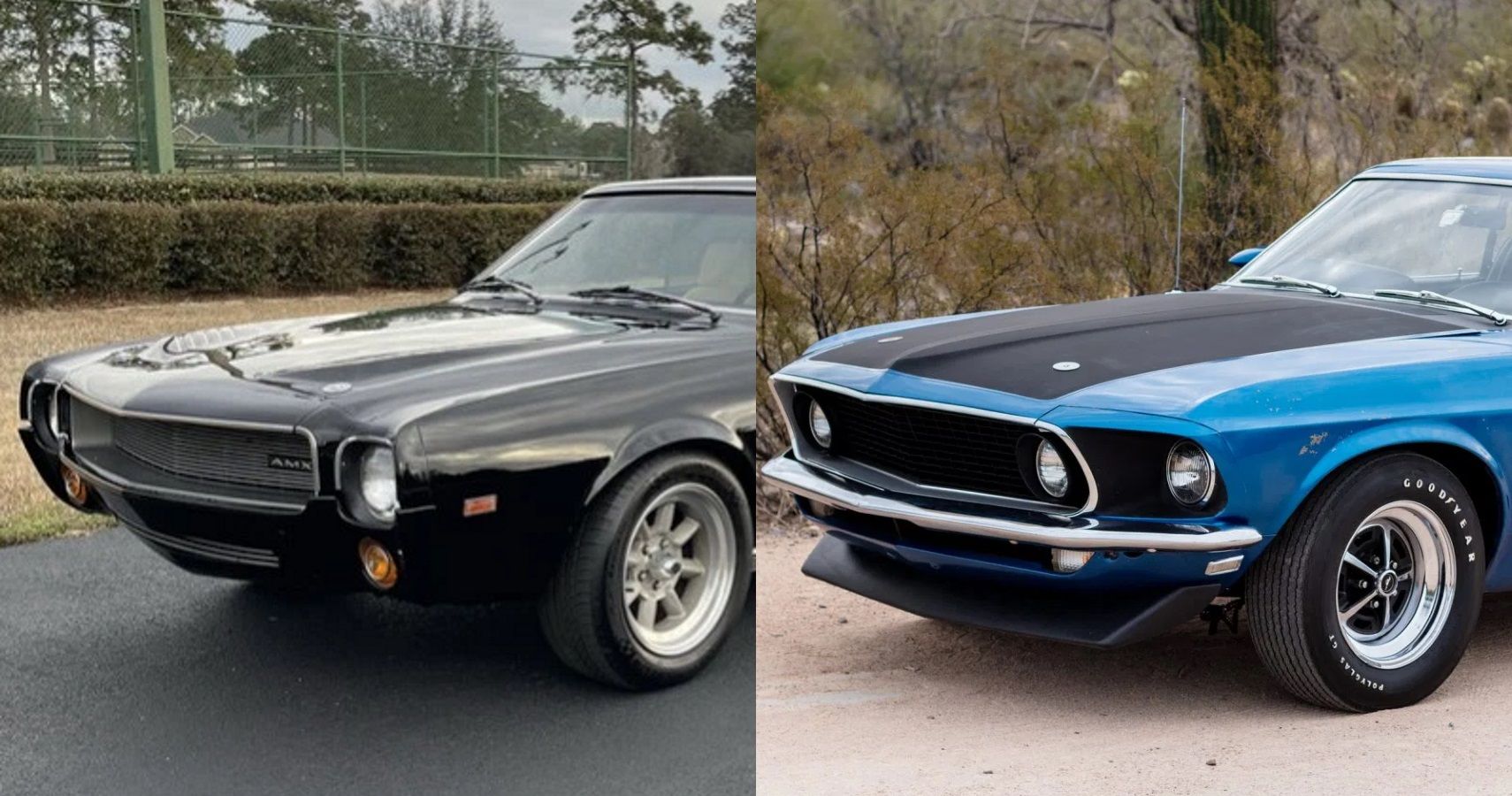Auction Dilemma: AMC AMX Vs. Ford Mustang Boss 302