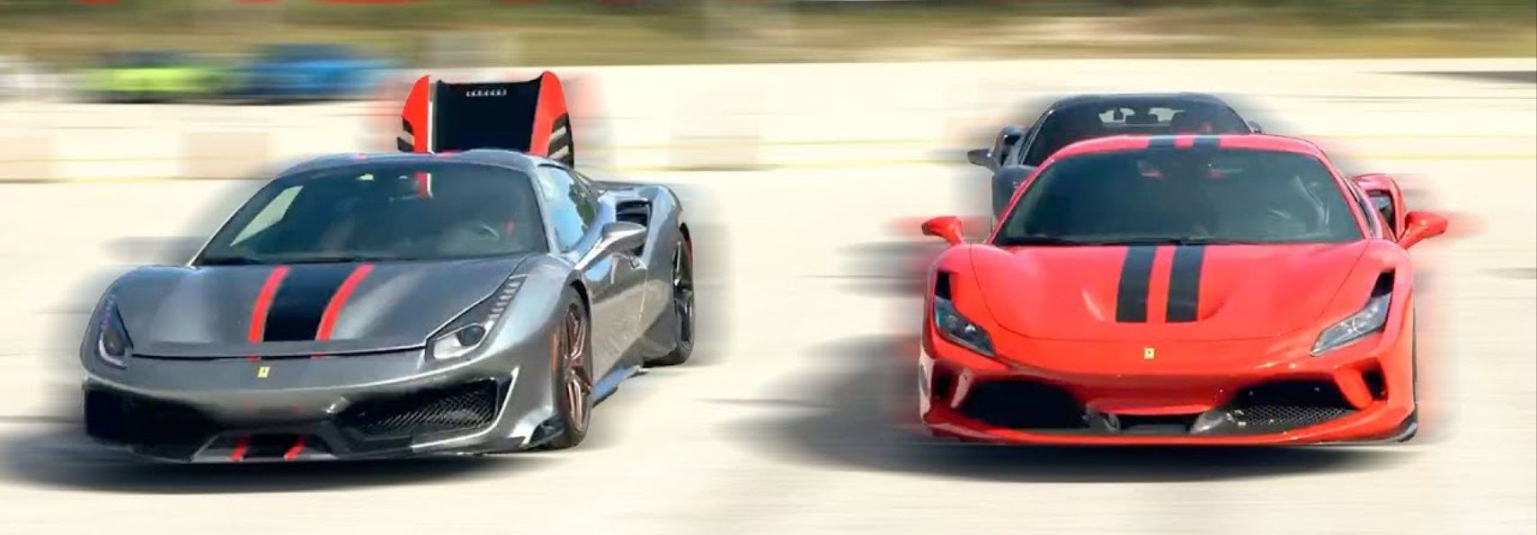Watch This Ferrari 488 Pista Spider Drag Race A F8 Tributo And Porsche ...