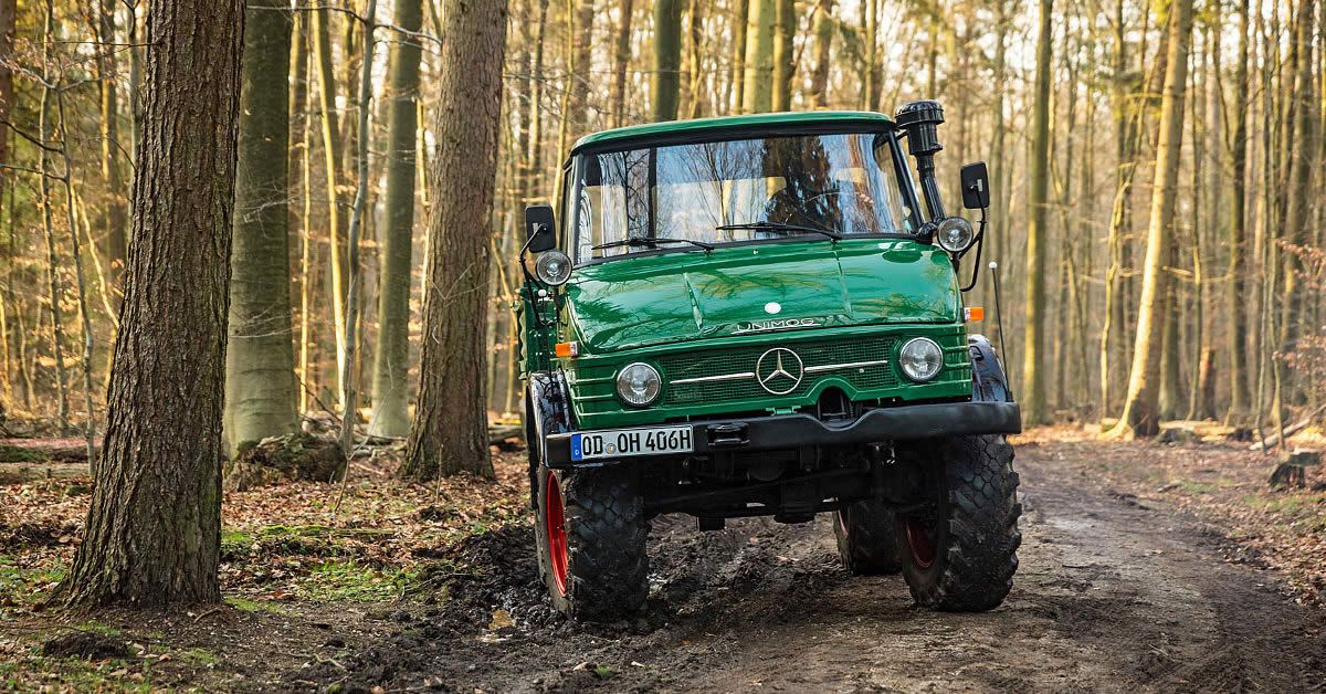 Here's What Makes The Unimog The Most Important Mercedes-Benz Ever