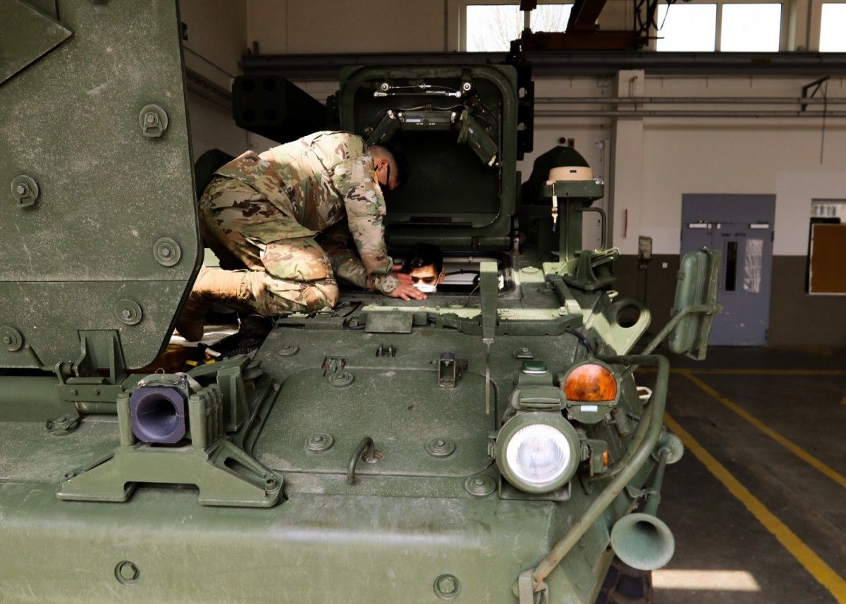 First M-SHORAD Stryker Vehicle Testing With U.S. Army Unit