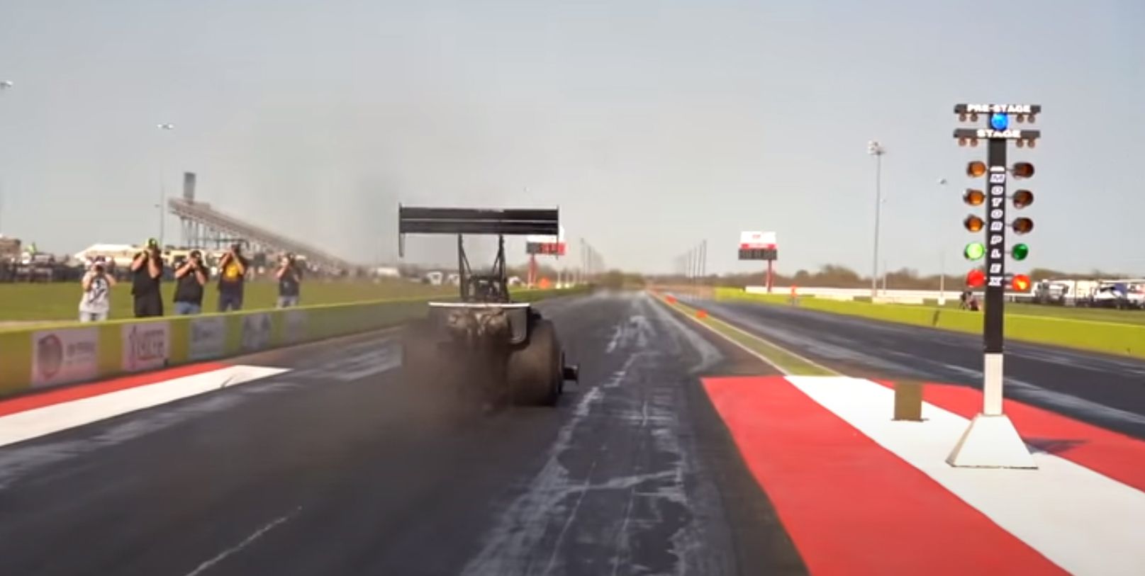 Nitro Altered 'Bone Bucket' Dragster Stages Comeback In Texas