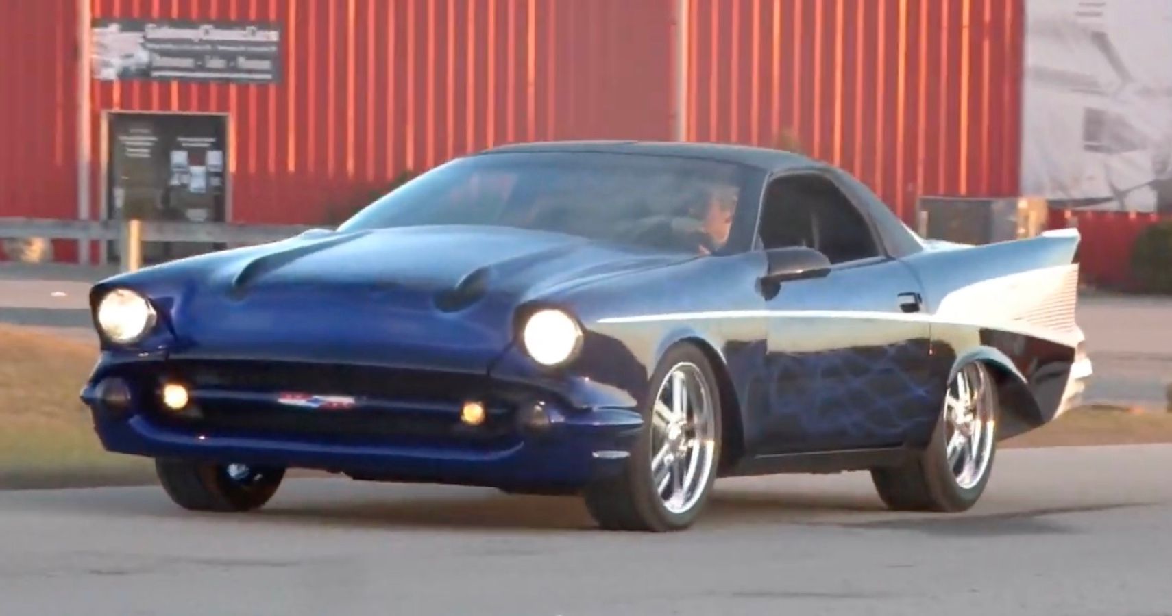 2001 Camaro Heavily Restyled As 1957 Chevrolet Coupe For Sale