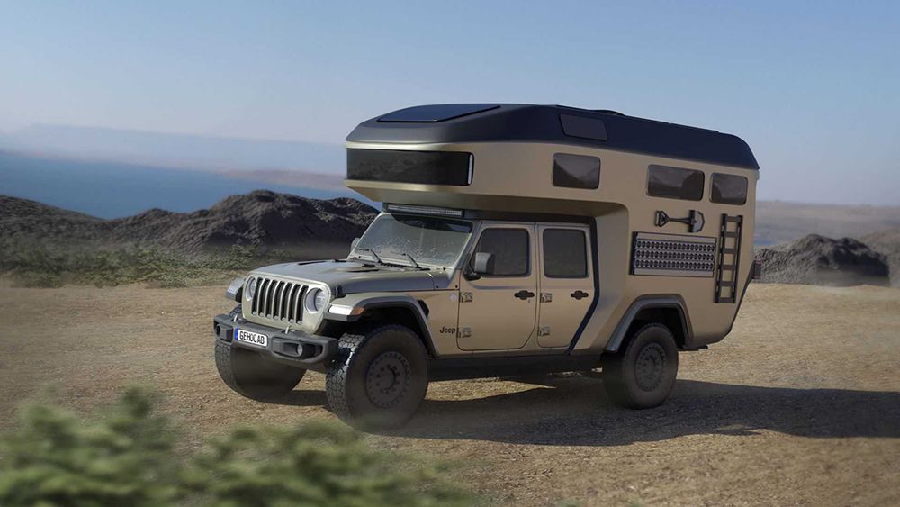 These Badger Carbon Fiber Campers Fit On Everything From Pickups To SUVs