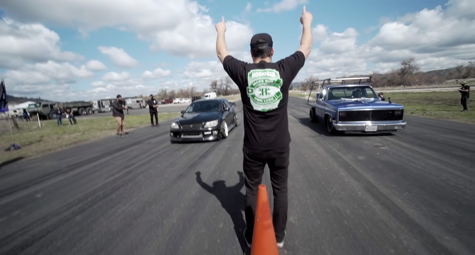 Watch: Sequential Lexus IS 300 Vs 565-HP Chevy C10 Drag Race