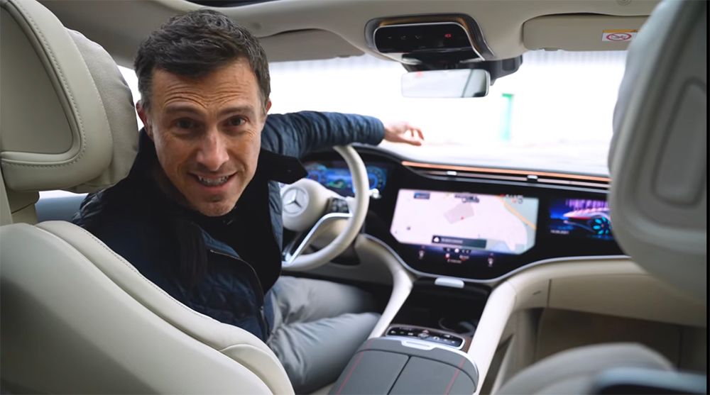 New Mercedes EQS Overview And 0-60 Run - Is It As Quick As A Tesla?