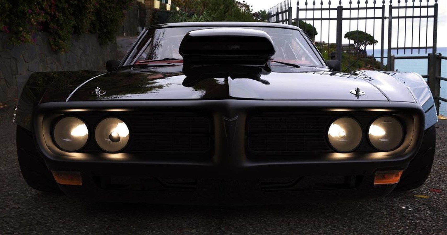 Blacked-Out Widebody Pontiac Firebird Has Power To Match Its Aggressive ...