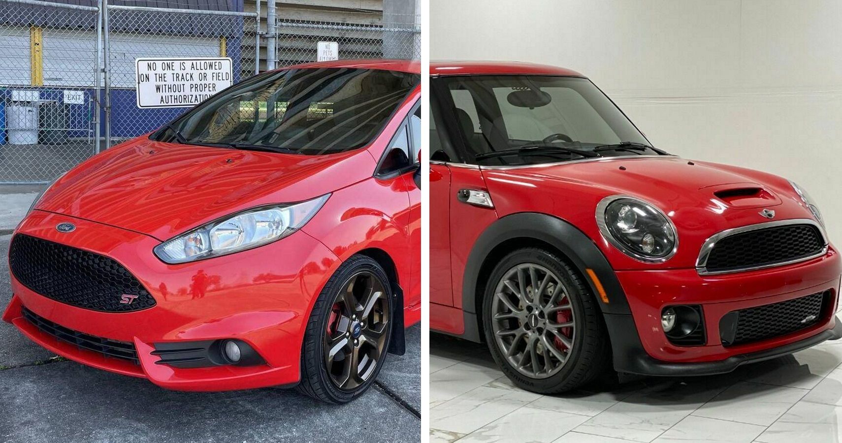 Auction Dilemma: Ford Fiesta ST Vs. Mini Cooper John Cooper Works