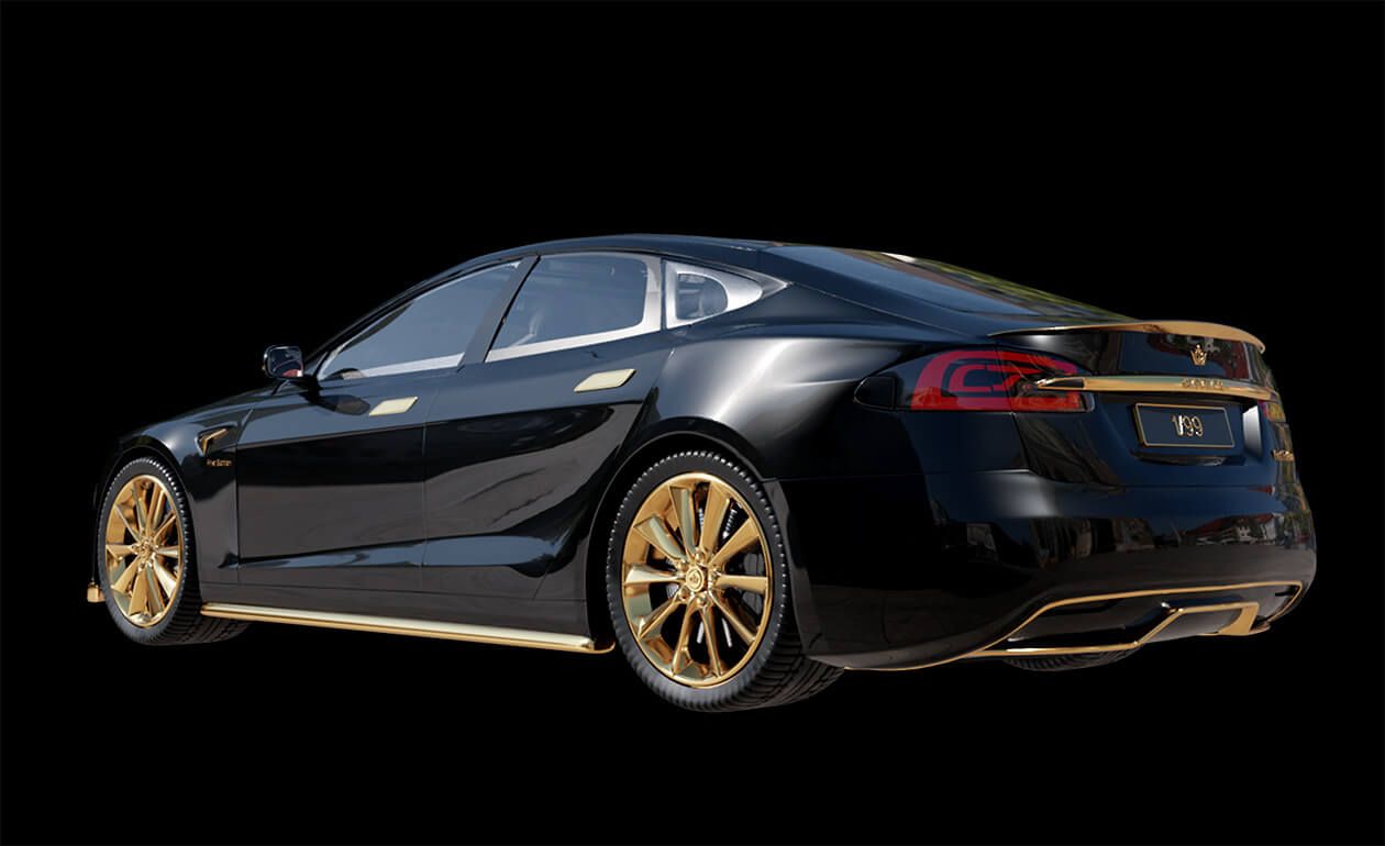 Tesla Model S Turns Up The Luxury With Bonkers Art Deco Transformation