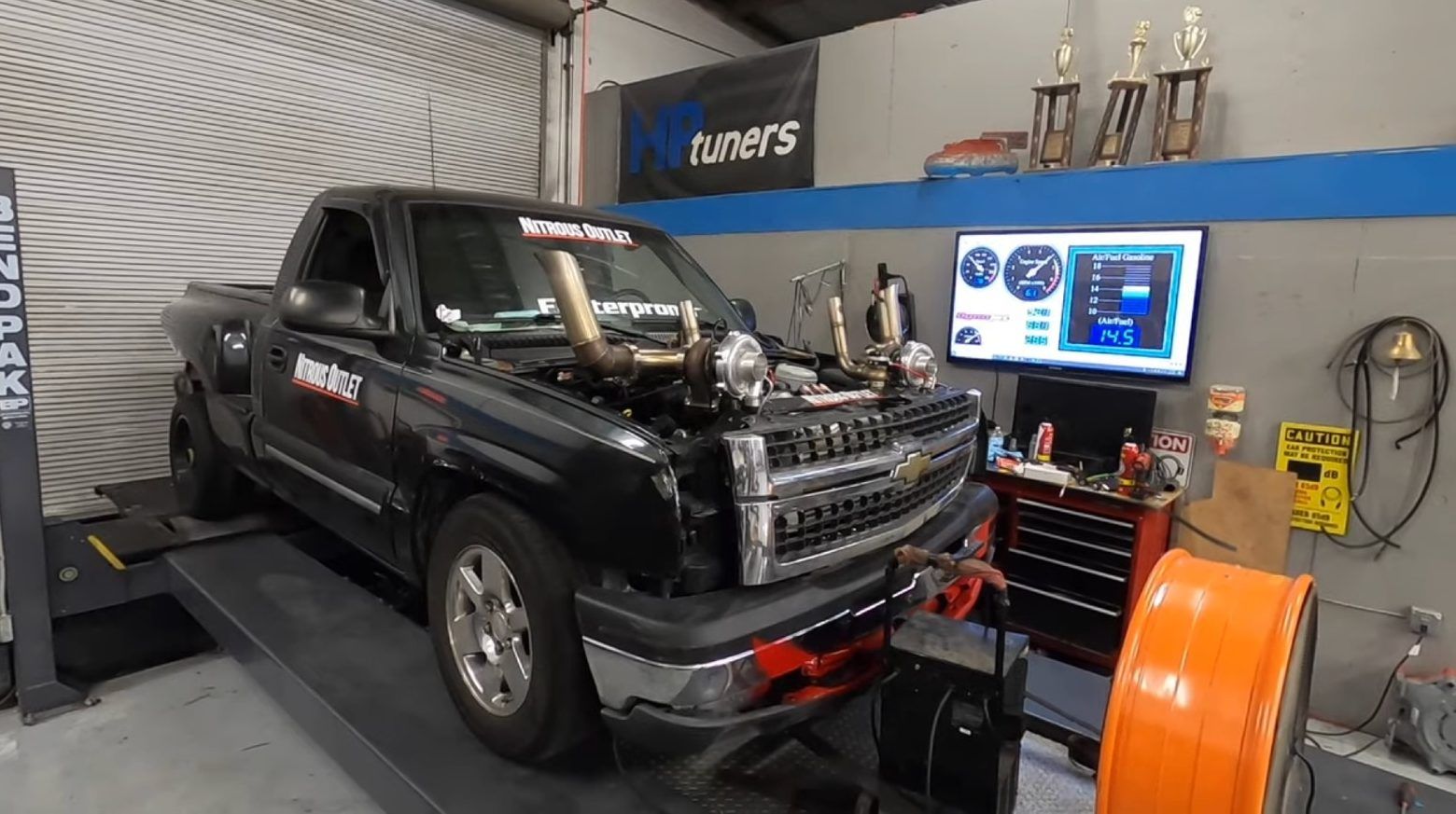 This 773-Horsepower Twin-Turbo Silverado Is The Ultimate Tire Killer