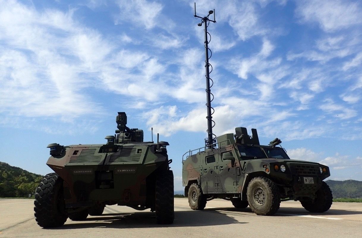 South Korea S 6x6 Unmanned Surveillance Vehicle Clears Major