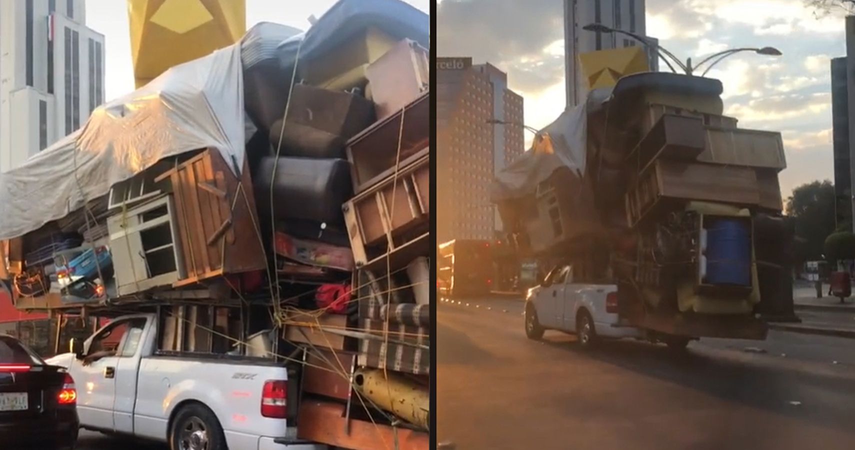 You Can Take It With You: Video Shows Ford Pickup Carrying A Load The ...