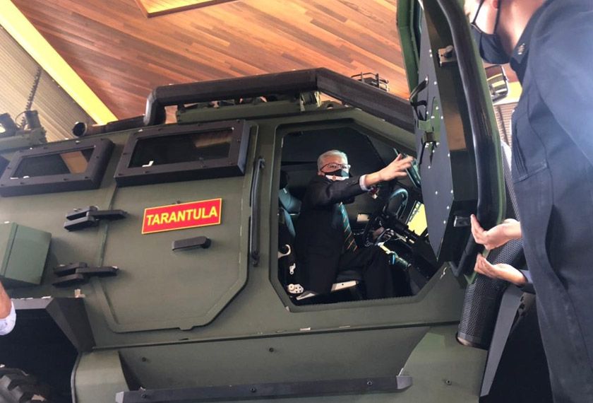 Check Out Malaysia's First High-Mobility Armored Vehicle Named Tarantula