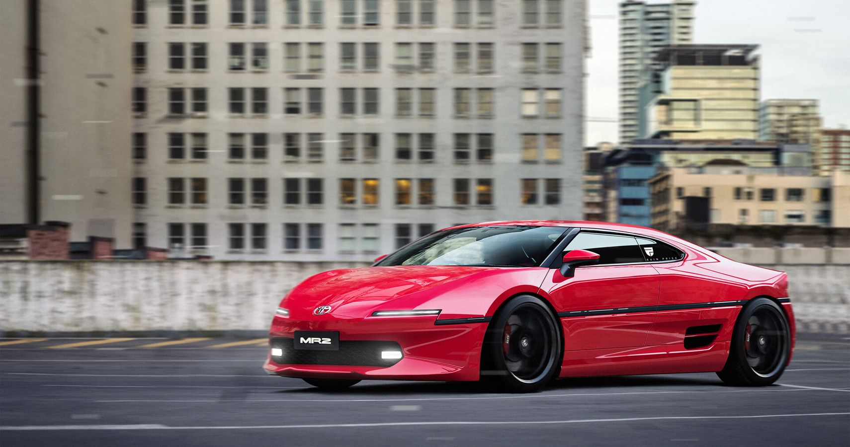 Toyota MR2 Gets Updated Supercar Design In Slick Rendering