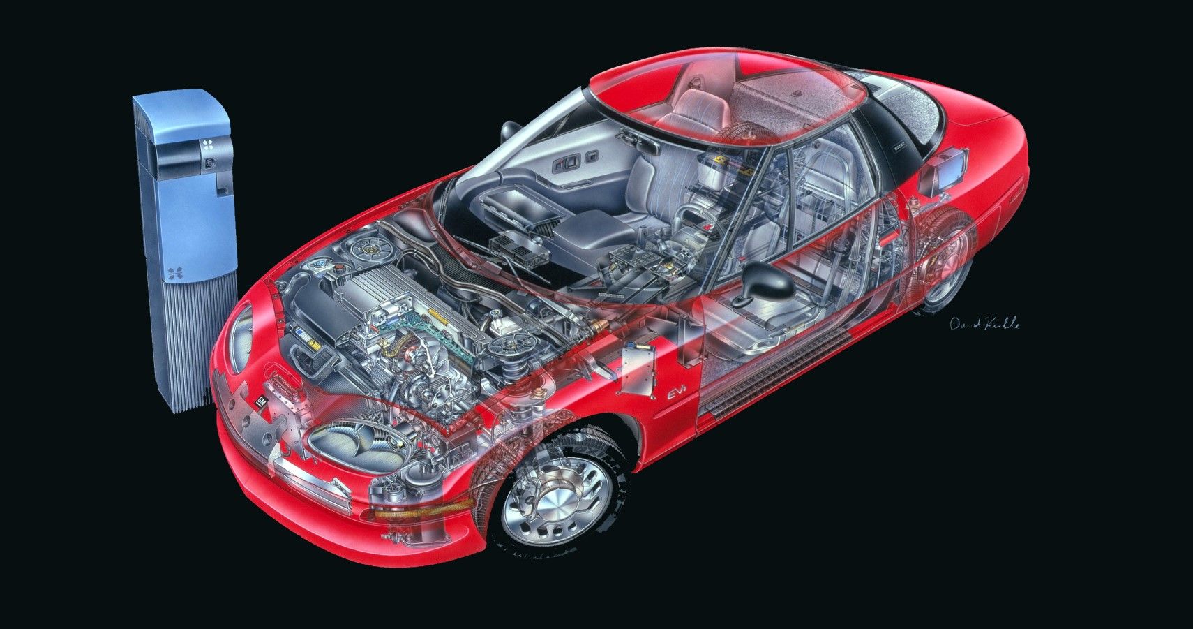 This Is Why GM EV1 Was The Neatest Electric Car Of The '90s
