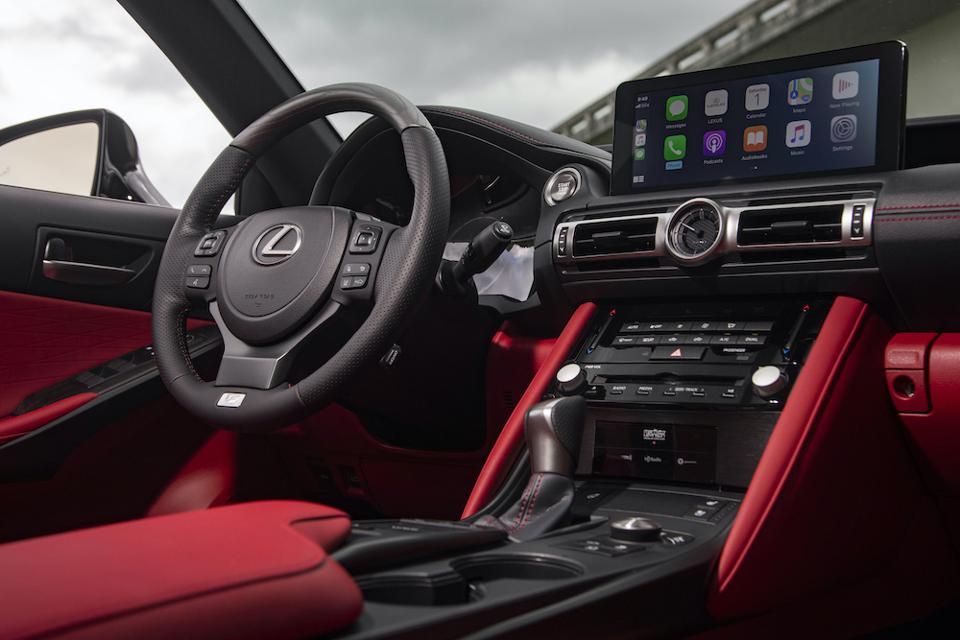 Here Are The Coolest Features In The New Lexus IS 350 F