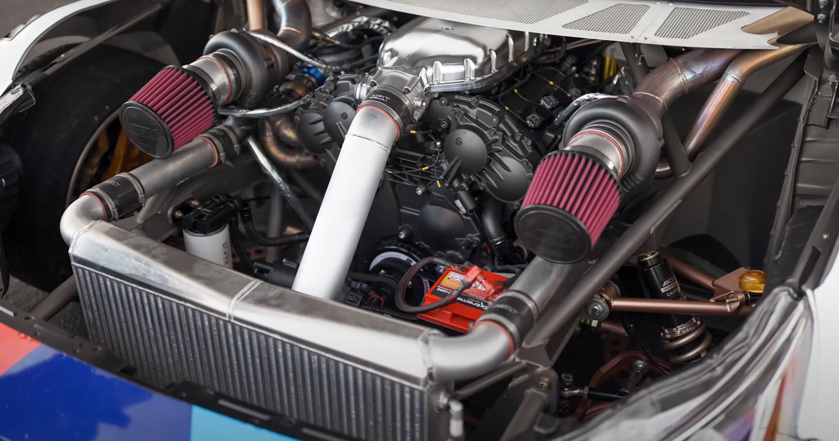 Hoonigans Checks Out Chris Forsberg's 1300-HP Nissan Altima Four-Door