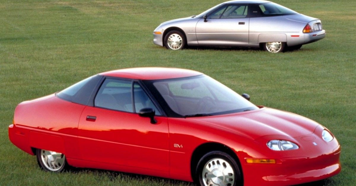 This Is Why GM EV1 Was The Neatest Electric Car Of The '90s