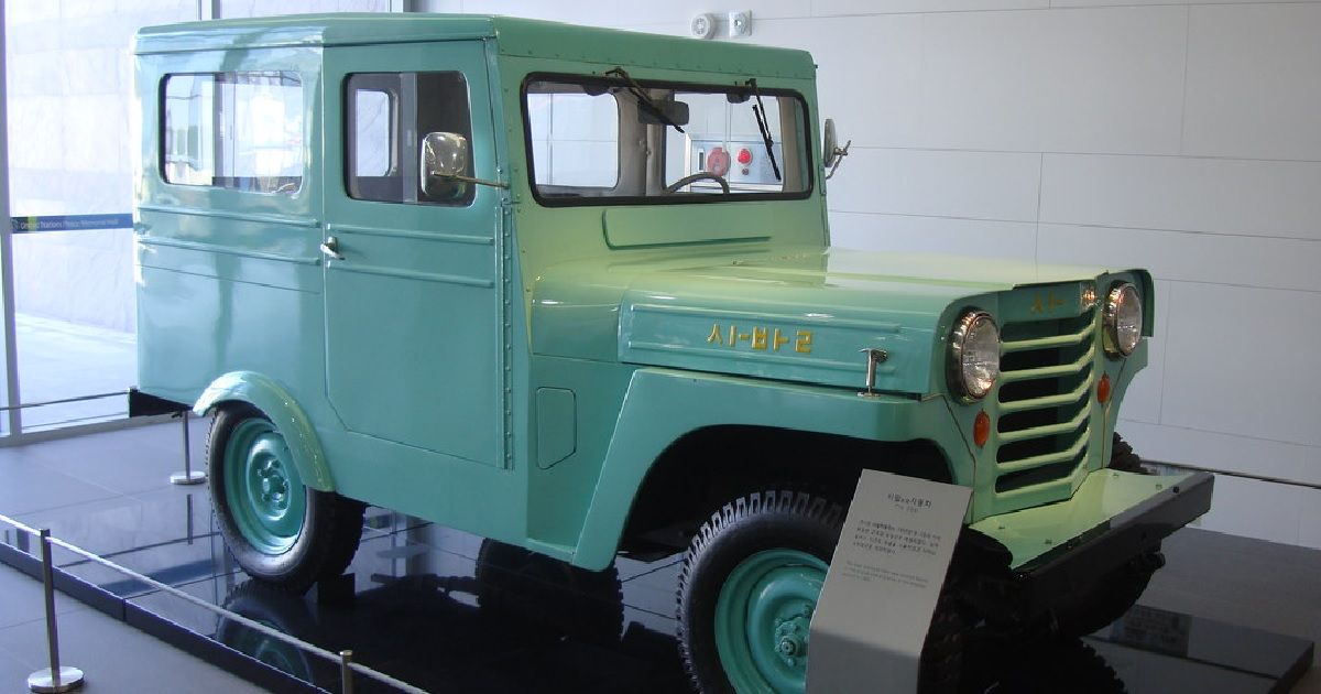 This South Korean "Jeep" Was The Country's First Production Car