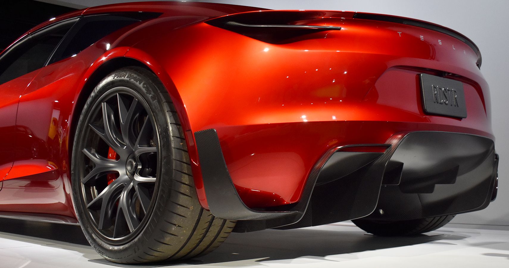 EXCLUSIVE: First Shots Of The New Tesla Roadster At The Petersen Museum