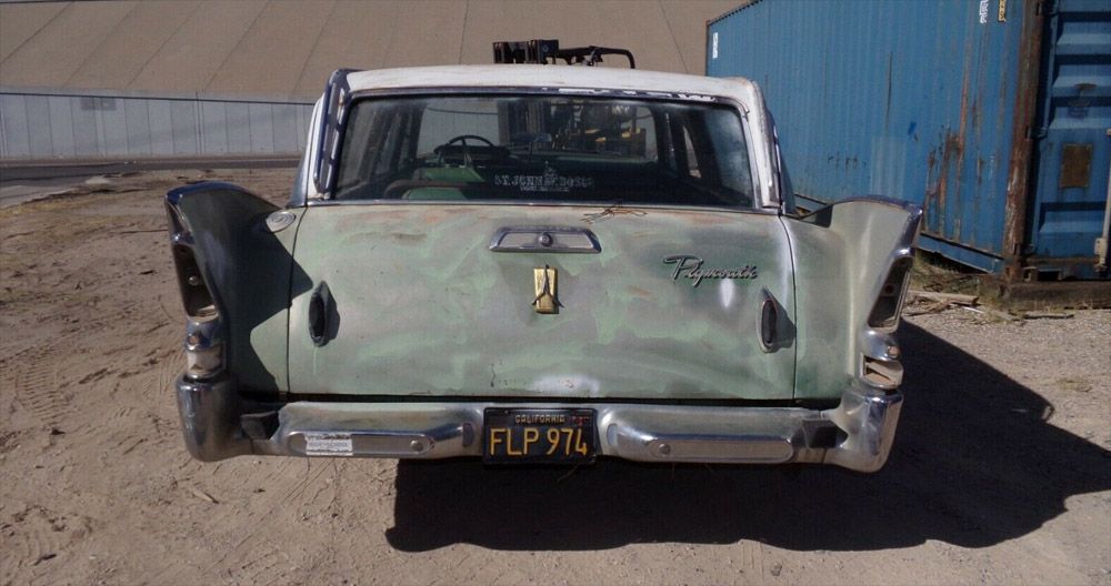 Nine-Passenger 1960 Plymouth Station Wagon Is A Tempting Texas Barn Find