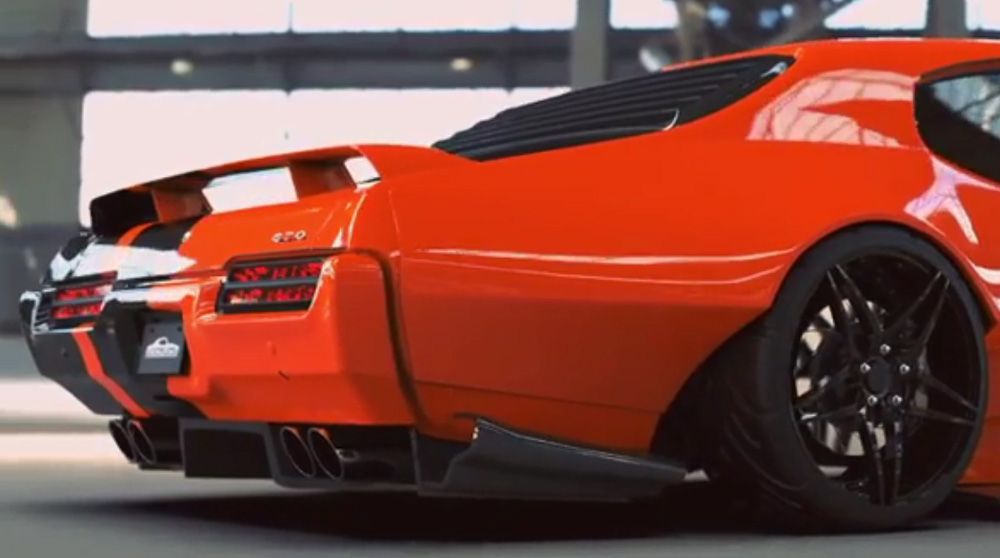 Pontiac GTO Gets A Heavy Dose Of Steroids In Slick Rendering