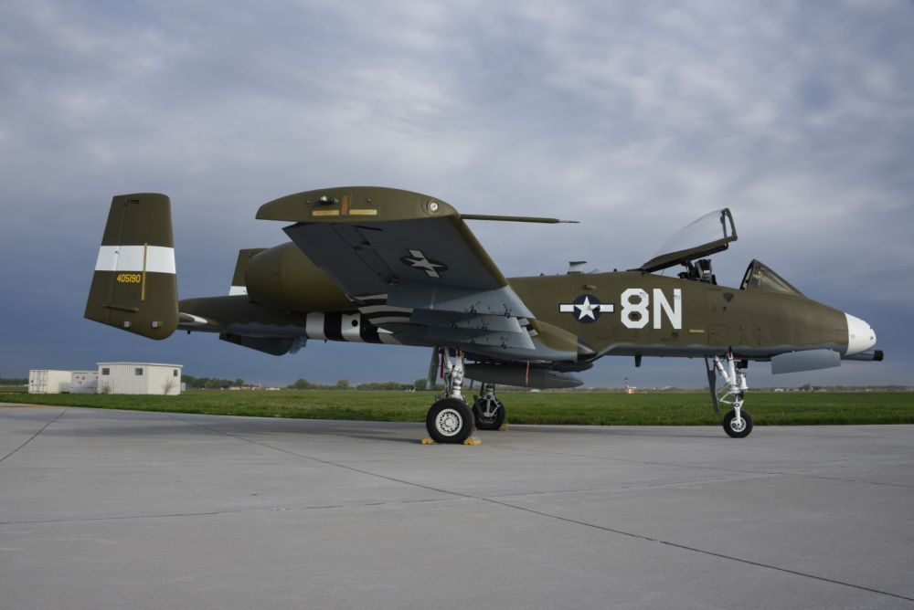 A-10 Thunderbolt Gets Commemorative WWII Heritage Paint Scheme