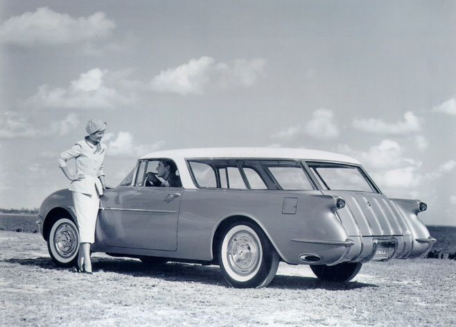 The Chevrolet Nomad 1954 Concept Was A Corvette-Based Three-Door ...