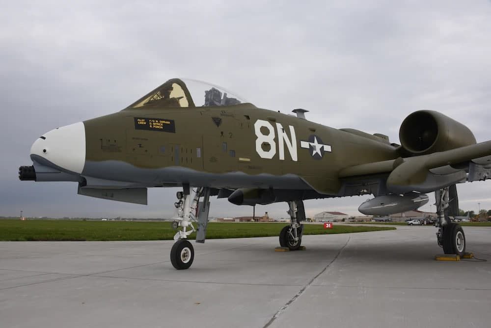 A-10 Thunderbolt Gets Commemorative WWII Heritage Paint Scheme