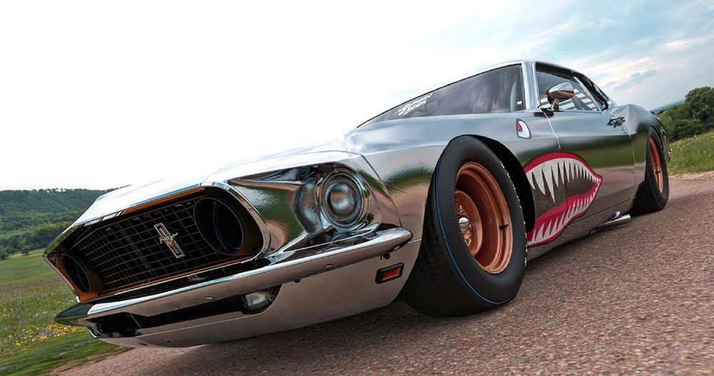 1969 Shark Back Mustang