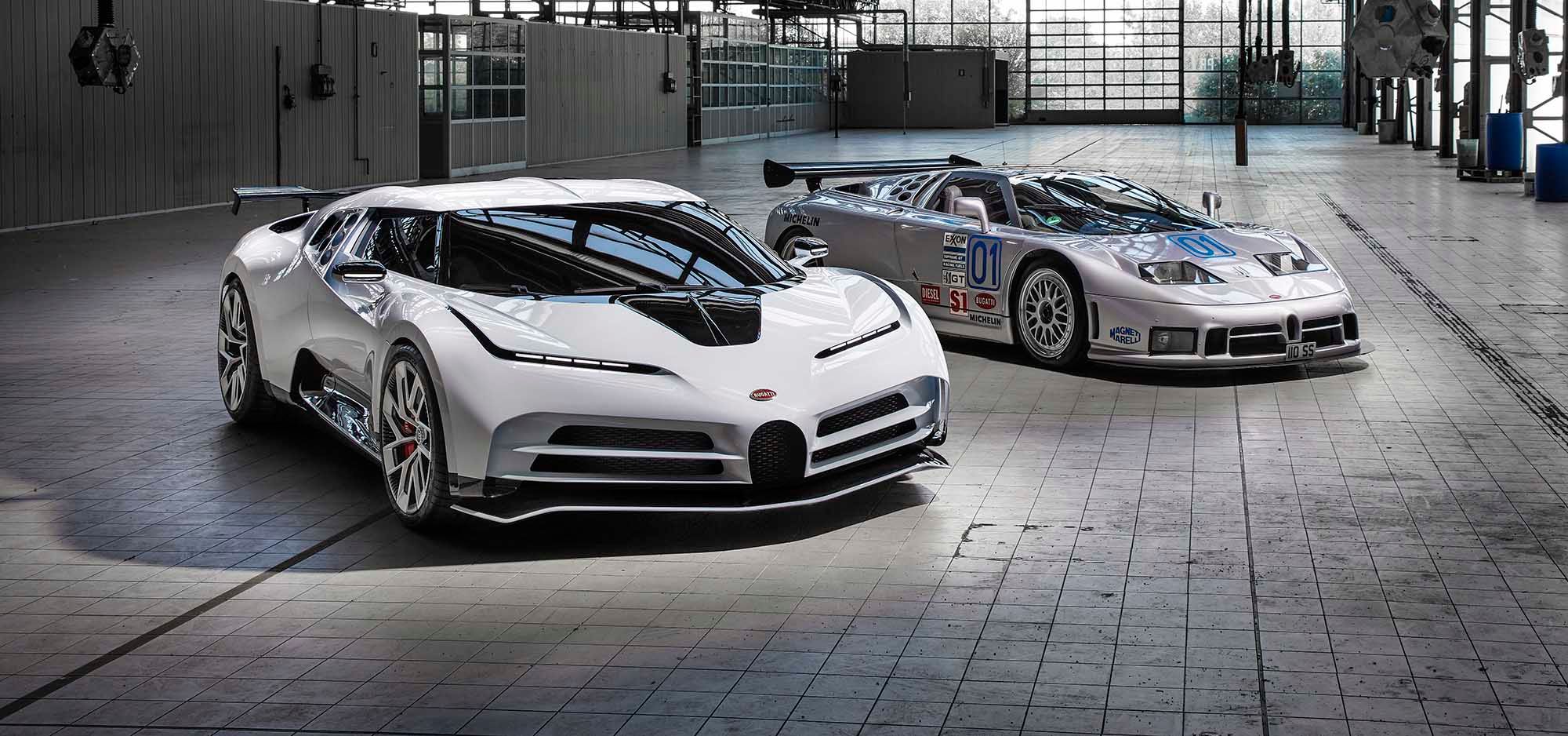 This Is How Bugatti Is Using The EB 110 To Assist In Development Of The ...