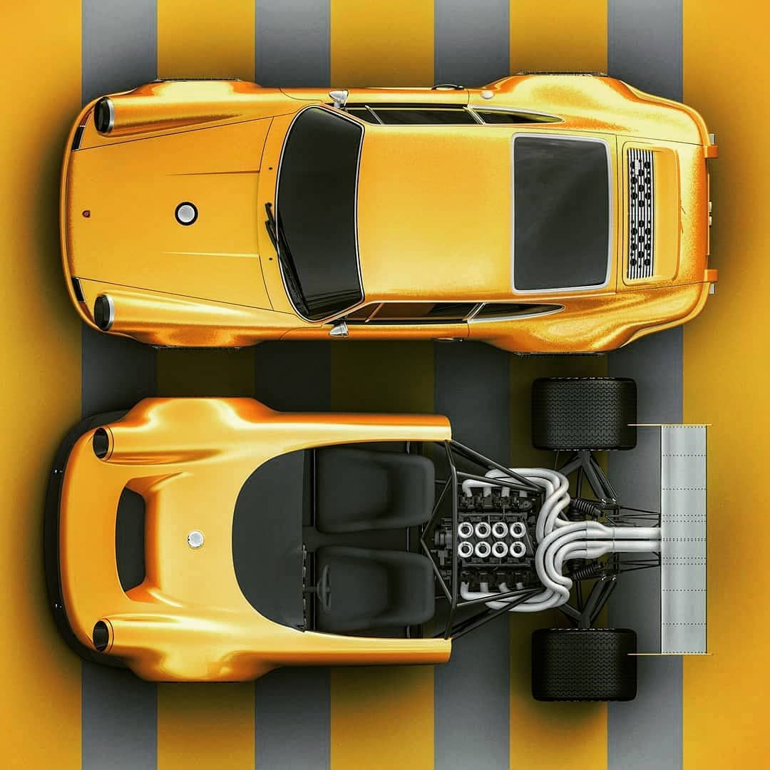 This Is What You Get When You Combine A 70s Formula One Car And A 911