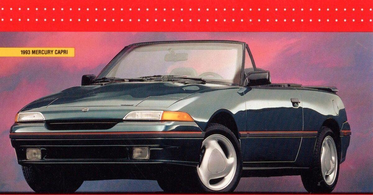 The Mercury Capri: The Roadster From Australia That Took On The Miata