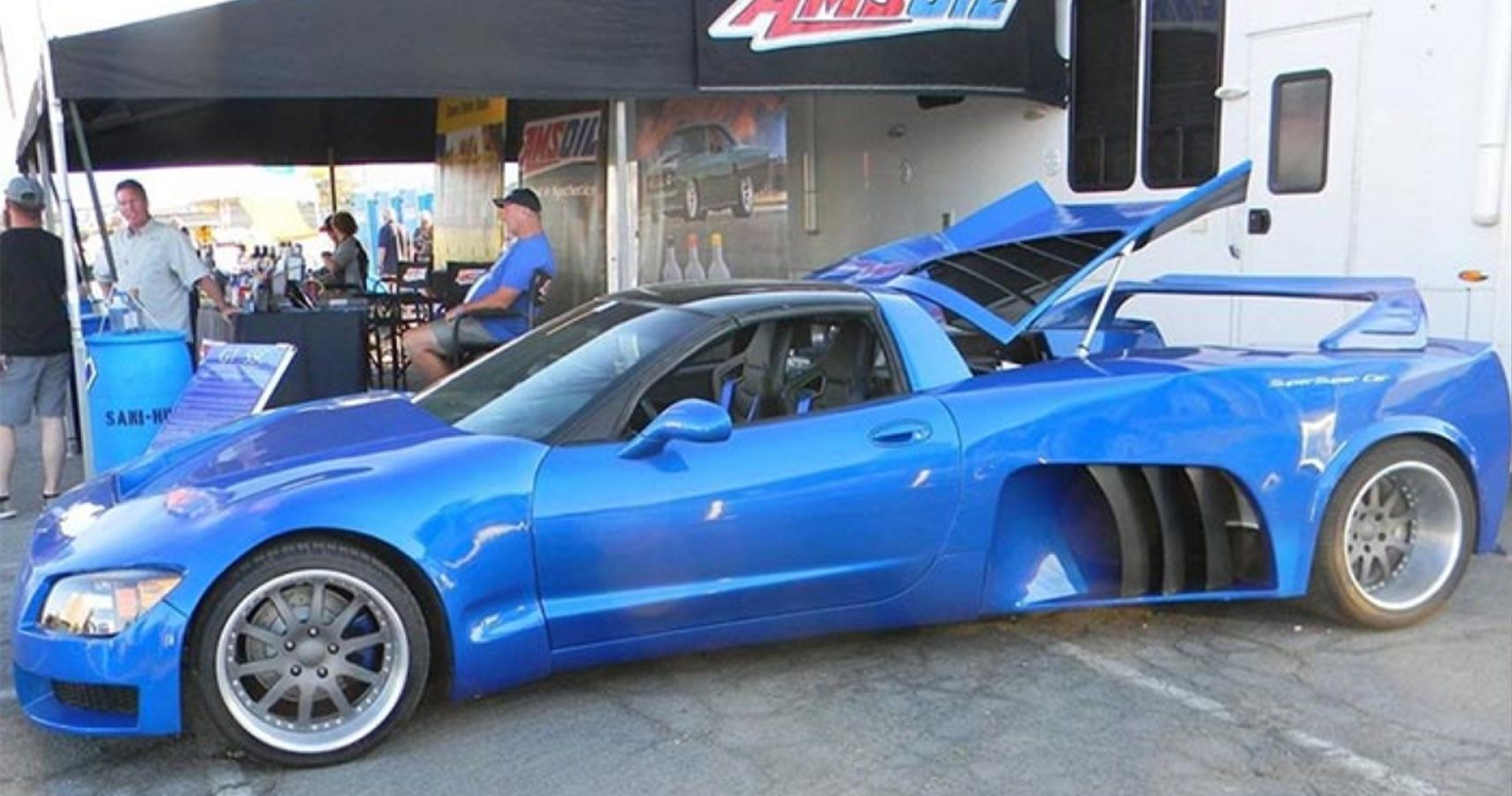 This Twin-V8 Corvette's Projected Top Speed Is Staggering