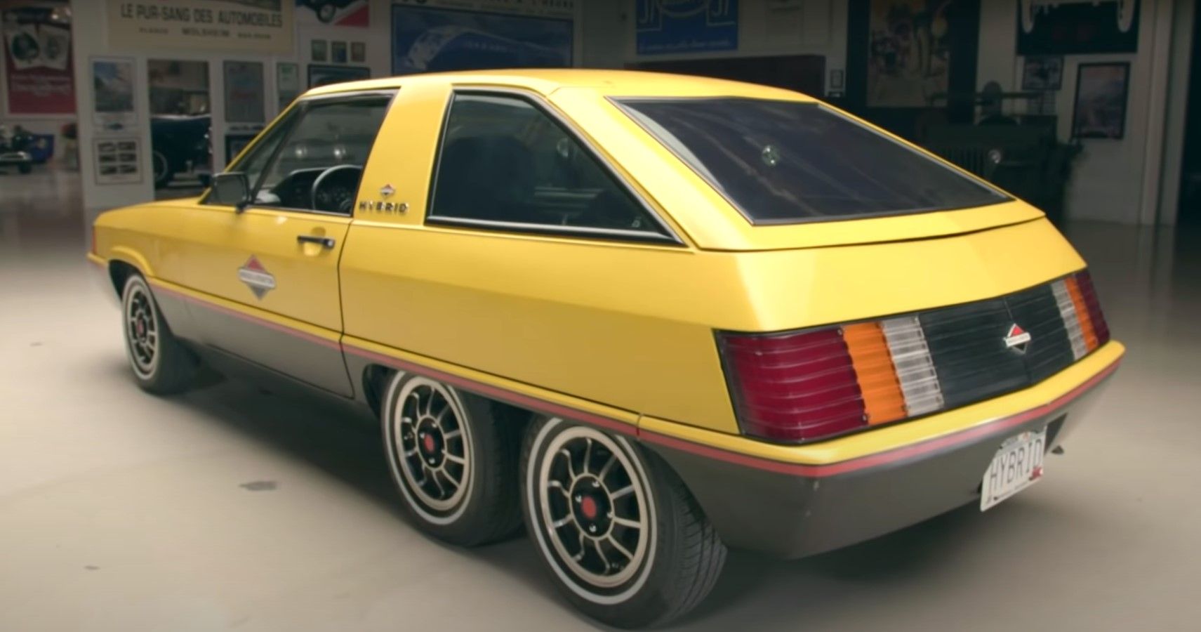 Forgotten Concept Cars: A One-Off 6-Wheeled Hybrid From A Lawn Mower Maker