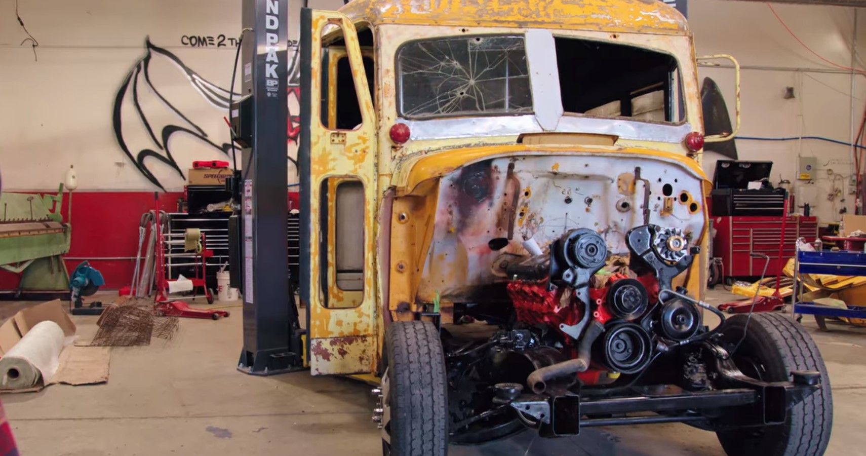 Car Masters: Caveman Wanted To Take This Hot-Rod School Bus Home