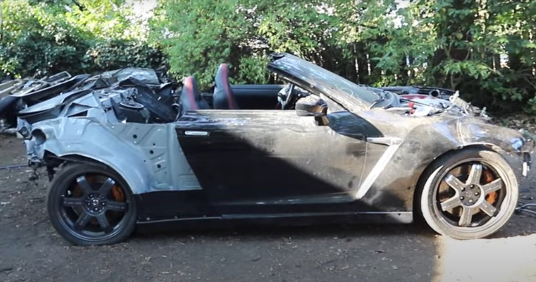 Builder Makes Awesome Targa-Topped R35 Nissan GT-R