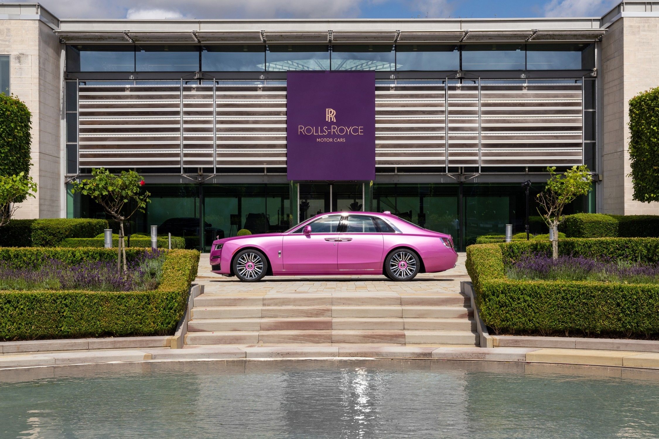 Rolls-Royce Reveals Ghost Sedan And Cullinan SUV In Pink And Blue Colors