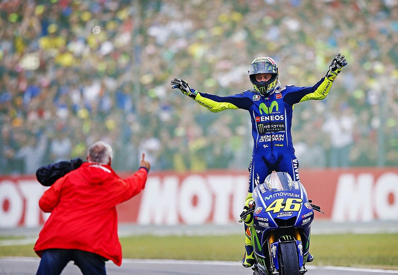 These Are The 10 Most Memorable Moments In Valentino Rossi's Career