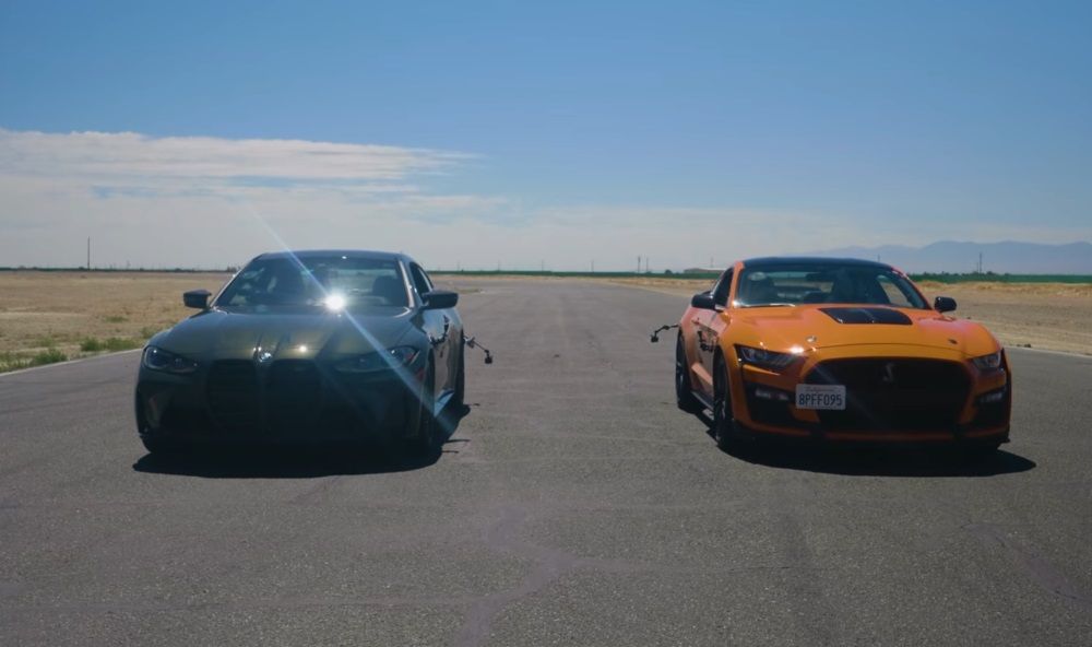Surprising Drag Race Results: Ford Shelby Mustang GT500 Vs. BMW M4 ...