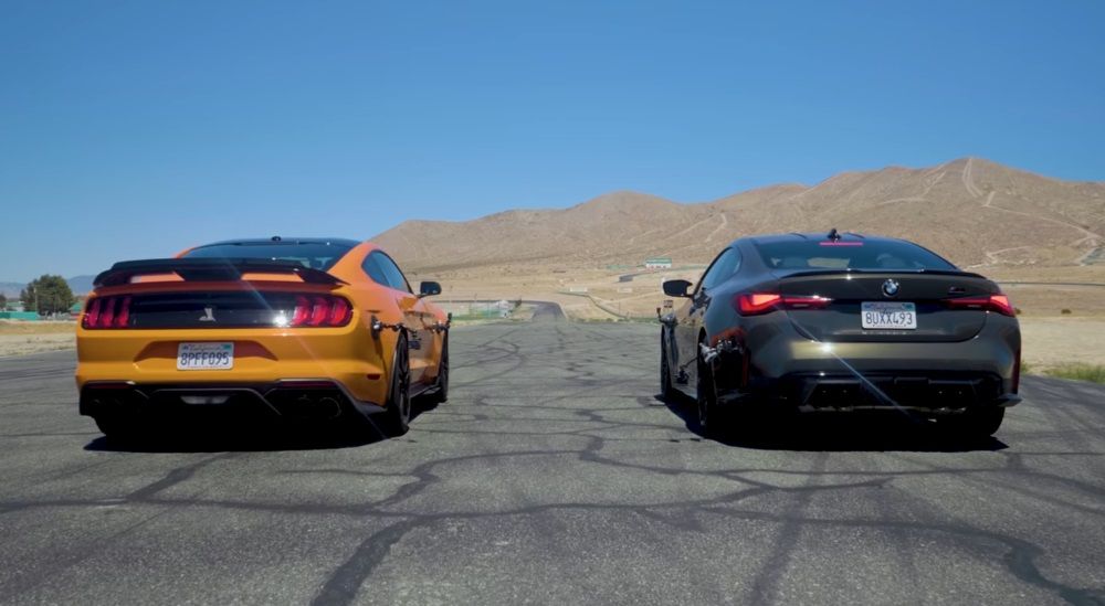Surprising Drag Race Results: Ford Shelby Mustang GT500 Vs. BMW M4 ...