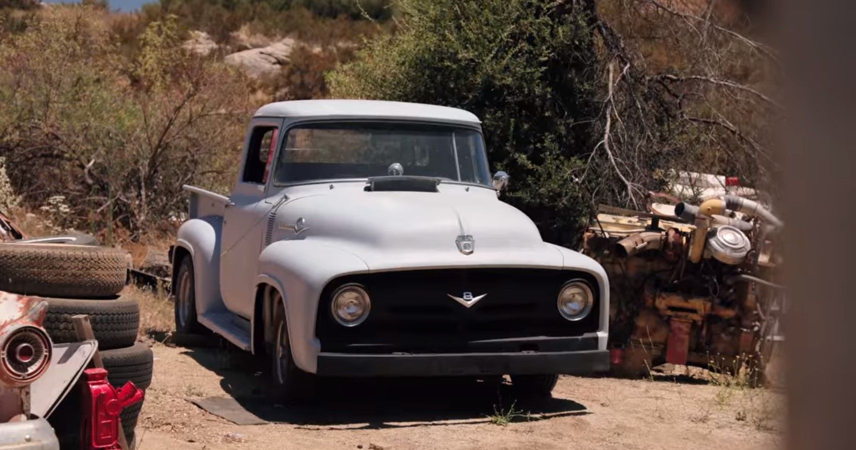 Gotham Garage Builds A Swanky 1956 Ford Stepside And Paints It In A ...