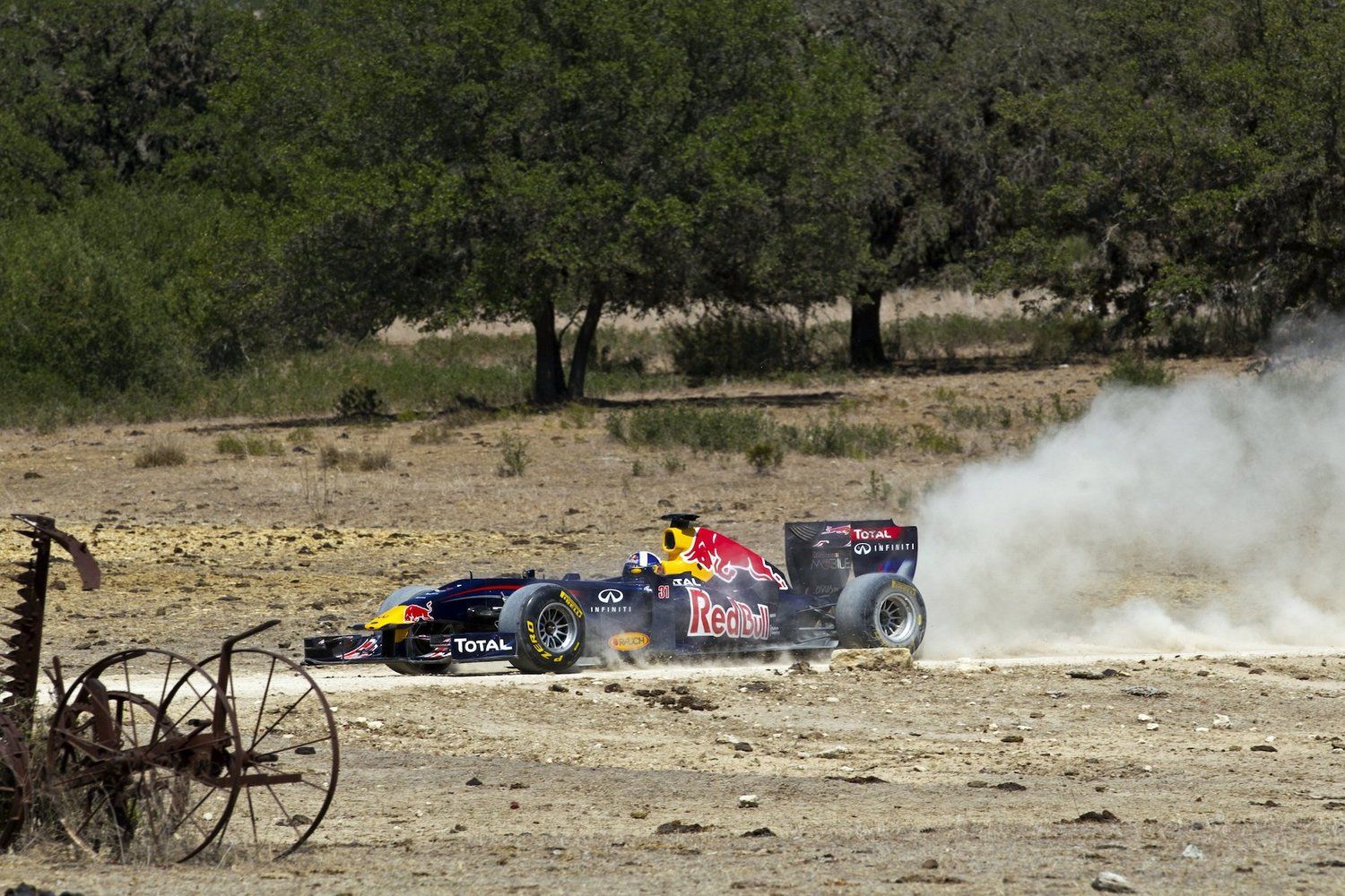 10 Of The Craziest Stunts Red Bull Has Done With Its F1 Cars