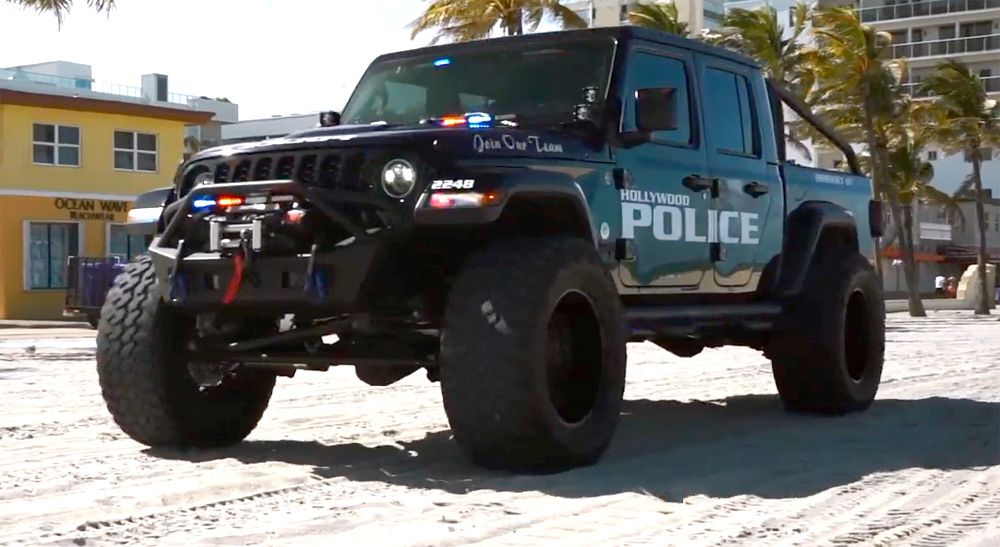 Crime-Fighting Jeep Gladiators Added To Florida Police Fleet Look ...