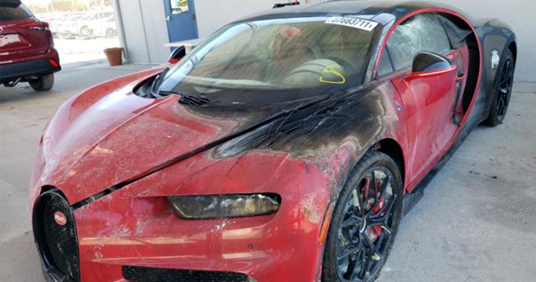 Burnt 2019 Bugatti Chiron Looks Like A Costly Repair Job
