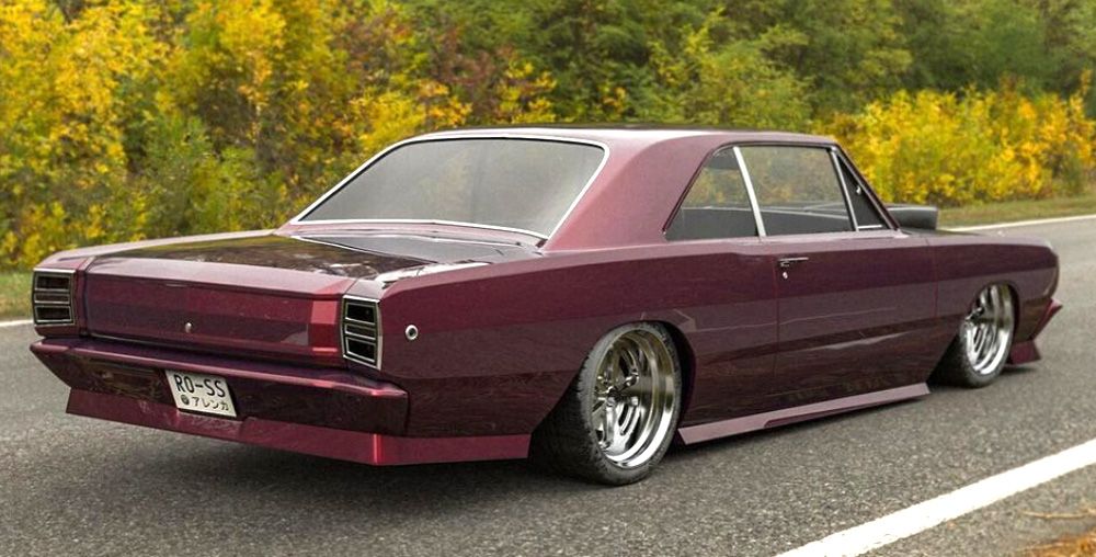 Classic Dodge Dart Appeals To Modern Sensibilities With A Slick Aero Kit