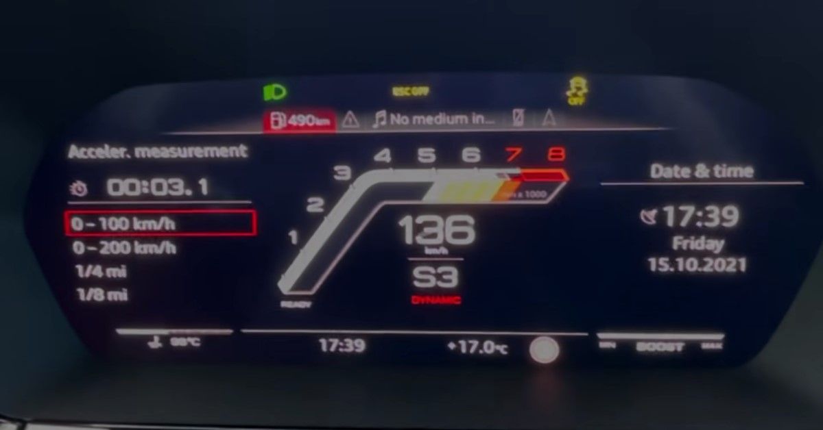 The 2022 Audi RS3 Is Just As Quick As The Ferrari Enzo